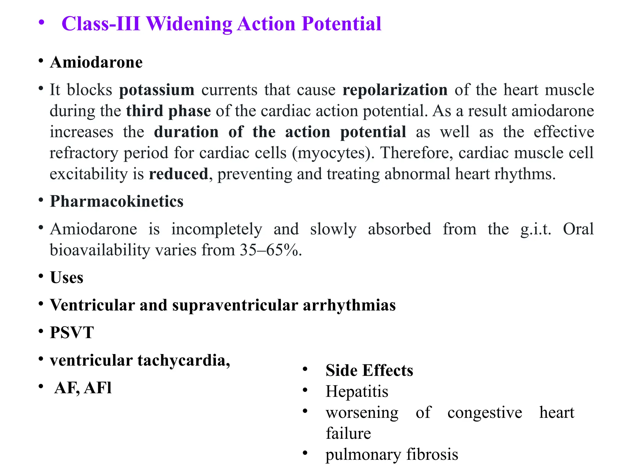 Pharmacology-II Unit-I. Pharmacology of Drugs Acting on Cardio Vascular ...
