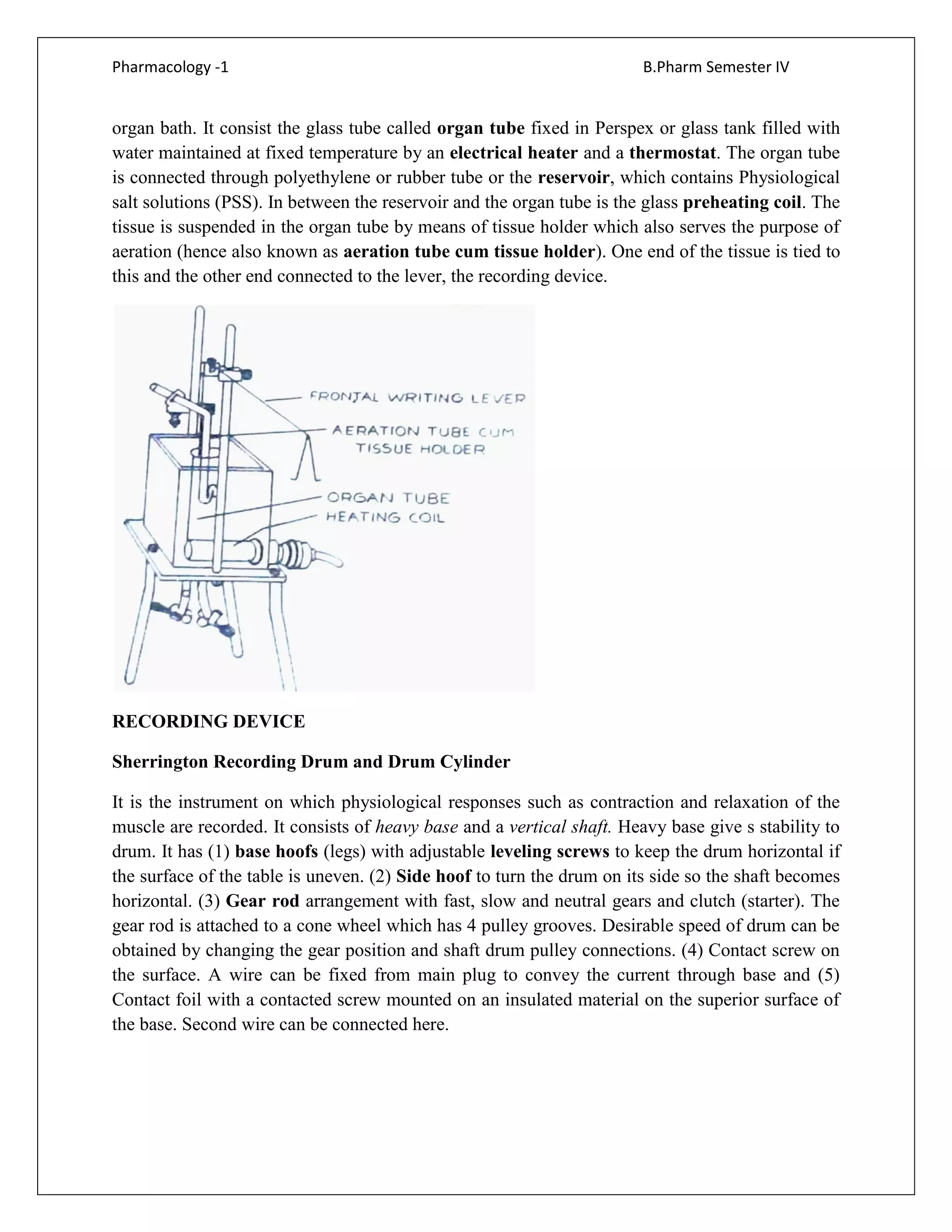 Pharmacology-I_sem-4_RDP lab manual | PDF