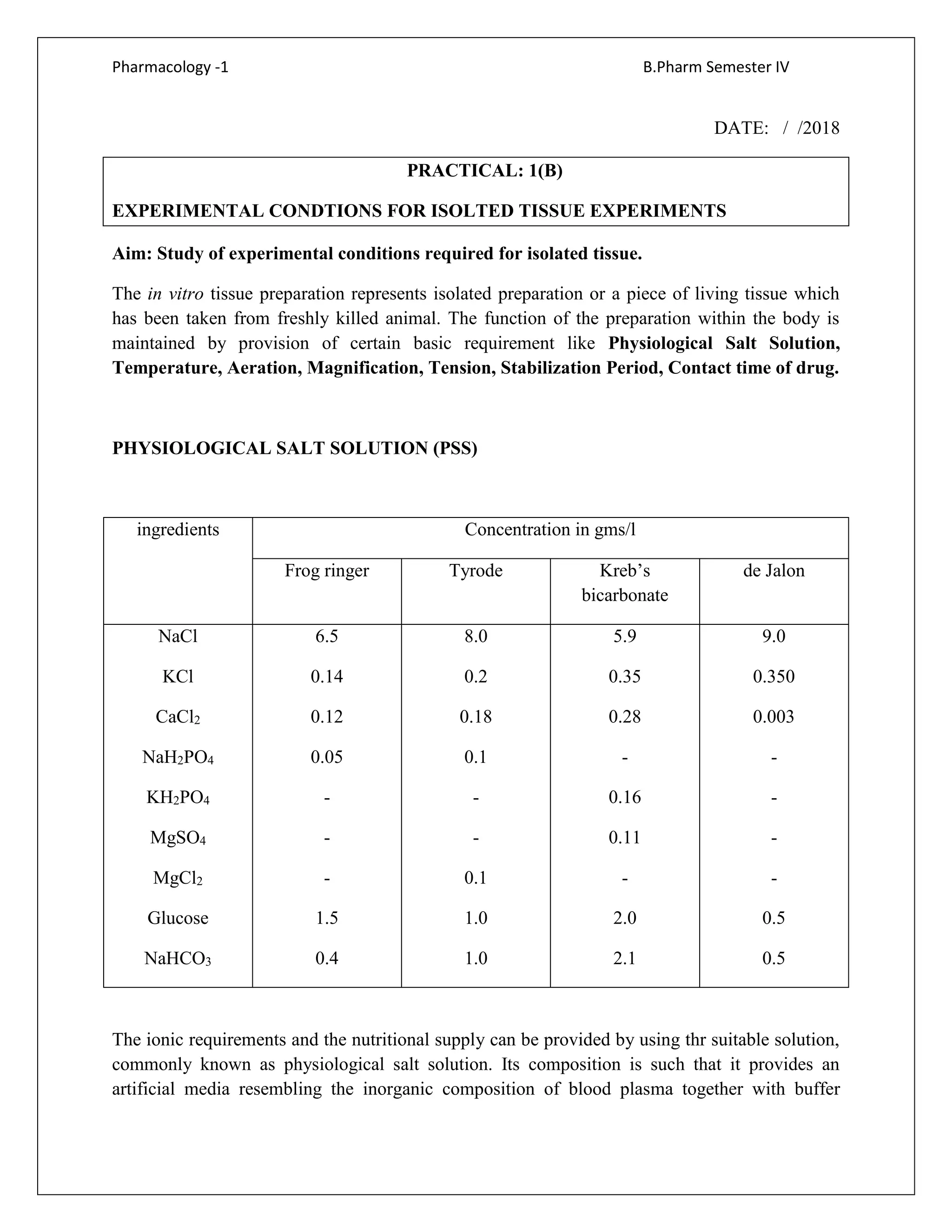Pharmacology-I_sem-4_RDP lab manual | PDF