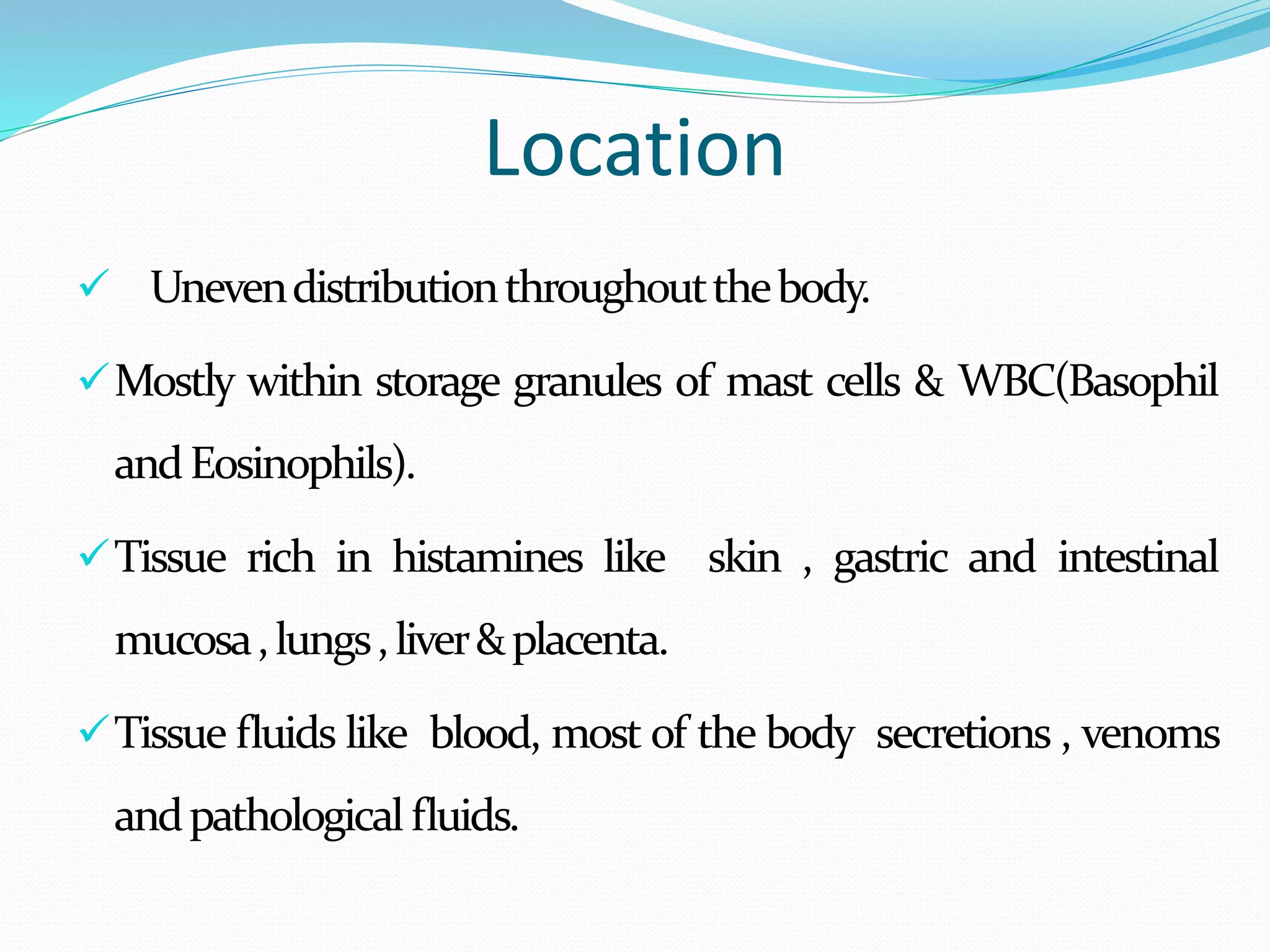 Pharmacology of AUTOCOIDS : HISTAMINE & ITS SYNTHETIC ANALOGUES | PPTX