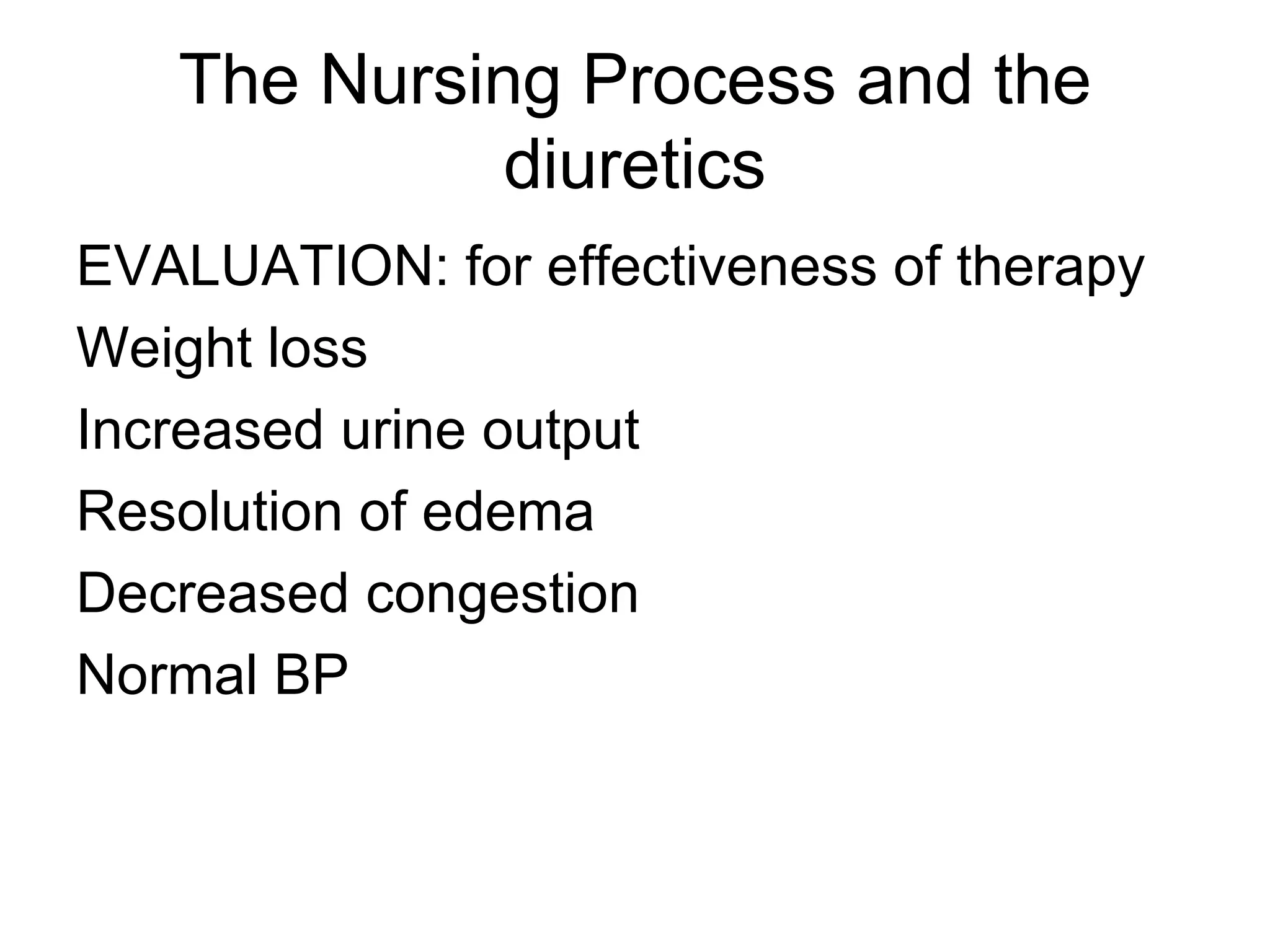 NurseReview.Org Pharmacology - Kidney Drugs | PPT
