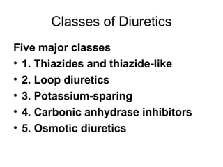 NurseReview.Org Pharmacology - Kidney Drugs | PPT