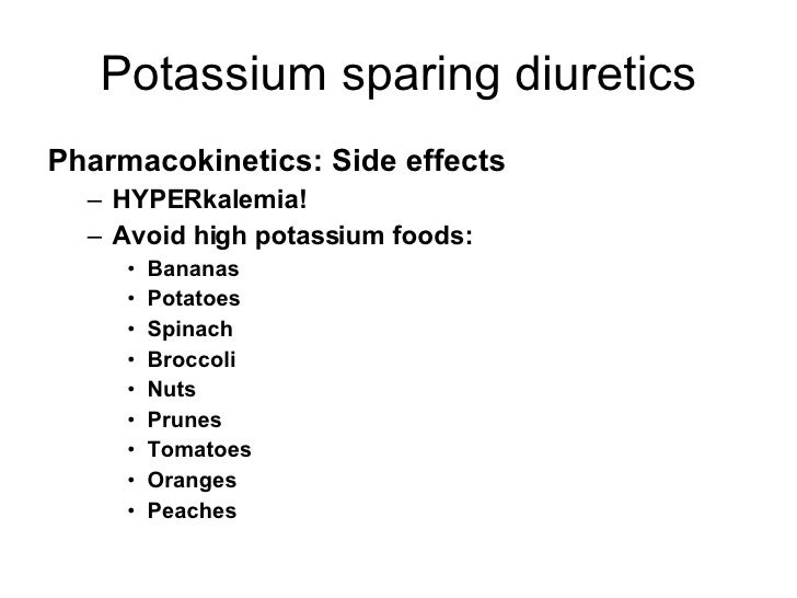 Pharmacology Kidney Drugs