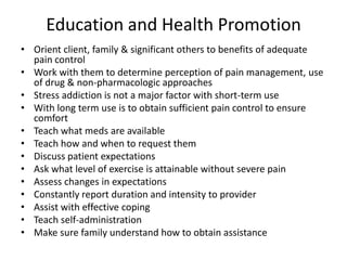 Pharmacology -pain management 3 | PPTX
