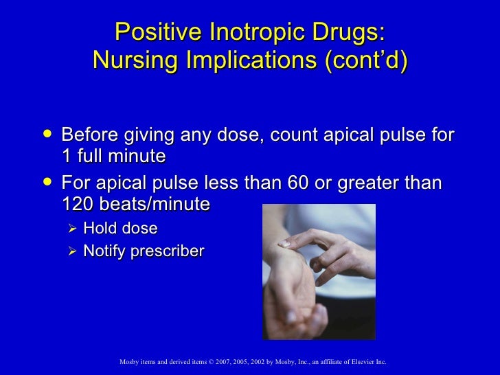 Pharmacology positive-positive inotropicagentsfixed