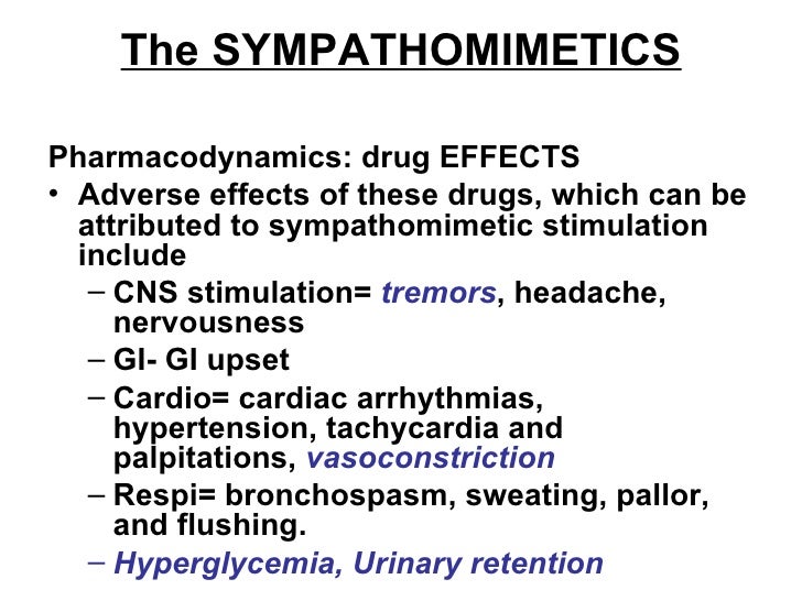 Pharmacology Respiratory Drugs