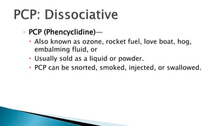 Pharmacology of stimulants, depressants, and hallucinogens | PPTX