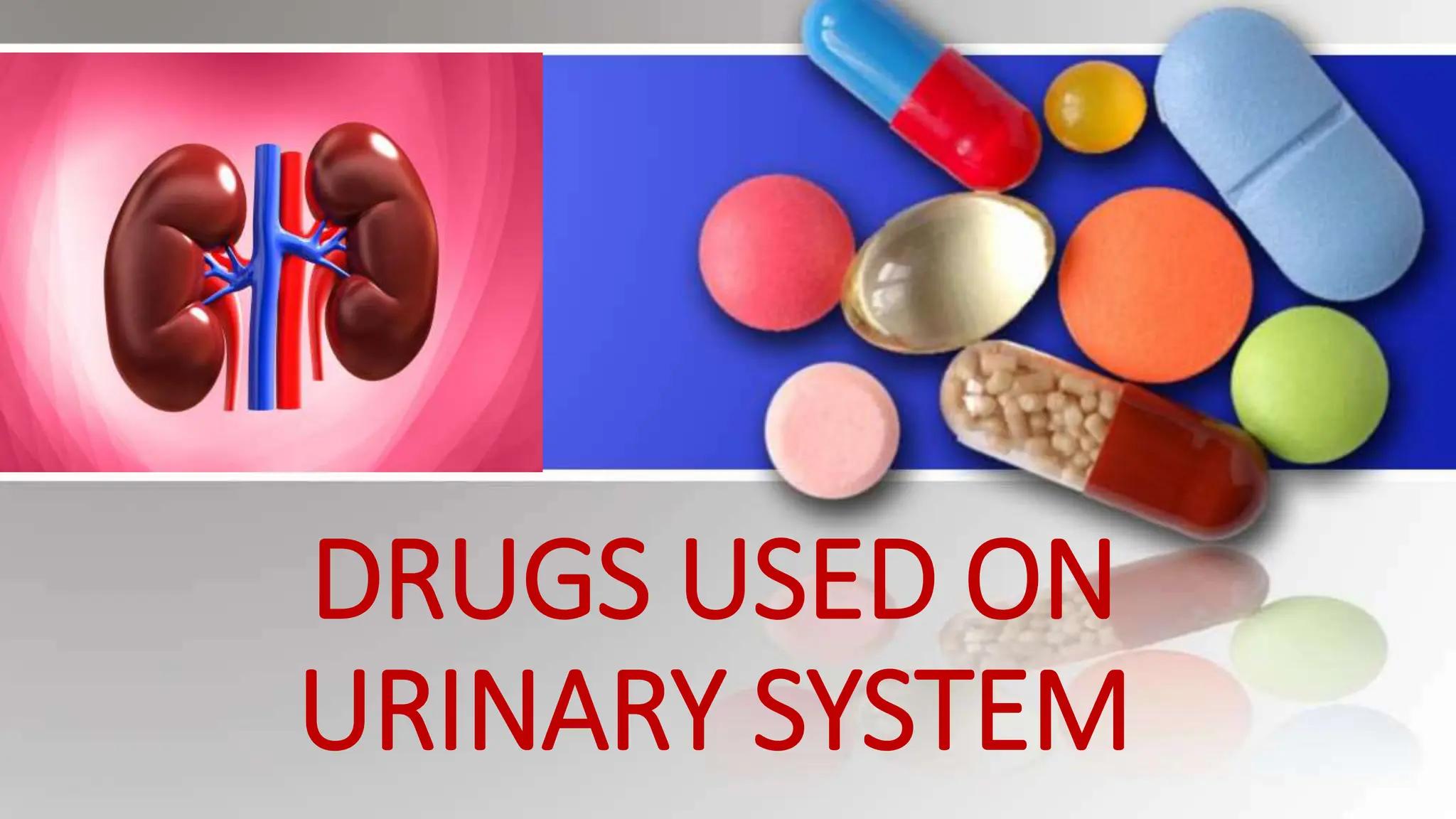pharmacology - Urinary System.pptx