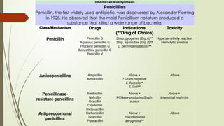 pharmacology 106 antibiotics.pptxhhjkhkjkljkl | PPTX