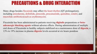 Flecainide | PPTX