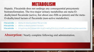 Flecainide | PPTX