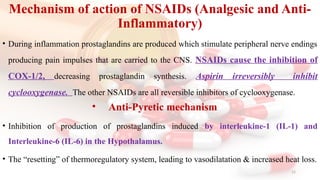introduction of NSAID IN PHARMACOLOGYppt | PPTX