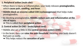 introduction of NSAID IN PHARMACOLOGYppt | PPTX