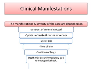 Poisoning-Animal(Snake,Scorpion,Spider)Plant(Mushroom) | PPT
