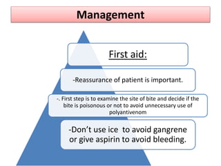Poisoning-Animal(Snake,Scorpion,Spider)Plant(Mushroom) | PPT