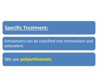 Poisoning-Animal(Snake,Scorpion,Spider)Plant(Mushroom) | PPT