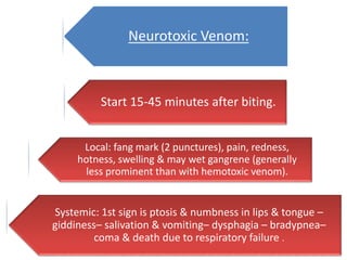 Animal And Plant Poisoning | PPTX