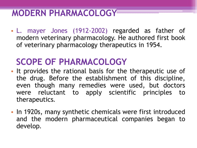 Pharmacology basic concept