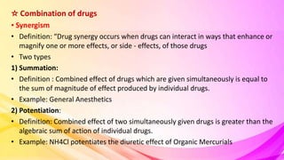 Basic terms of Pharmacology | PPTX