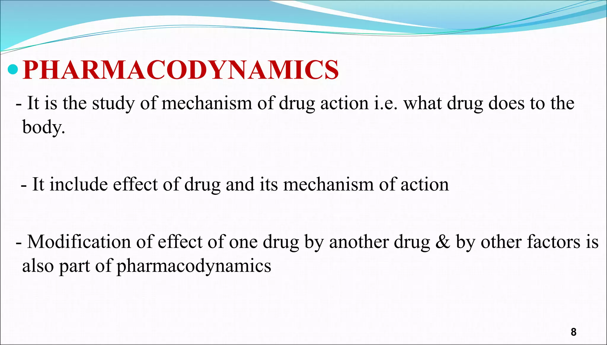 Pharmacology defintion & source of drugs | PPT