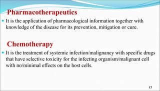 Pharmacology defintion & source of drugs | PPT