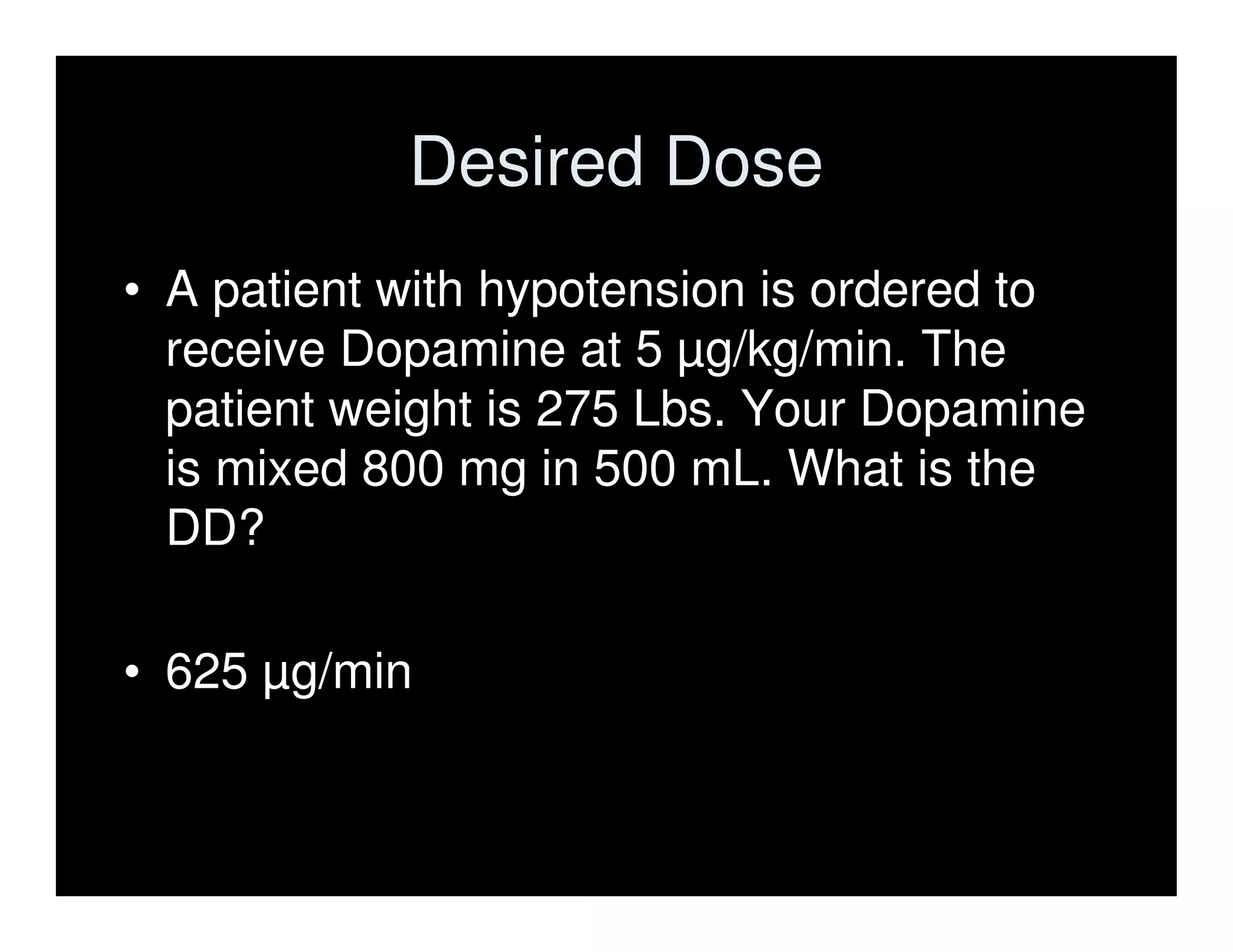 Pharmacology drug dosage calculations | PDF