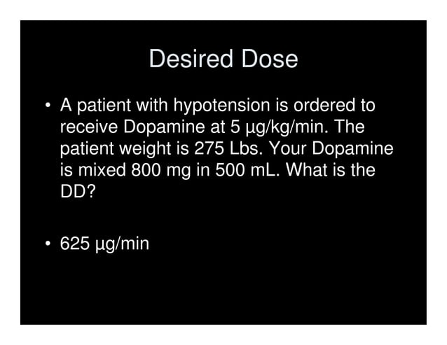 Pharmacology drug dosage calculations | PDF