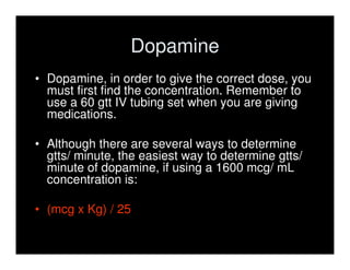 Pharmacology drug dosage calculations | PDF
