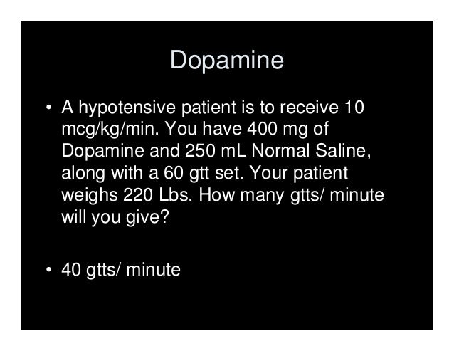 Pharmacology drug dosage calculations
