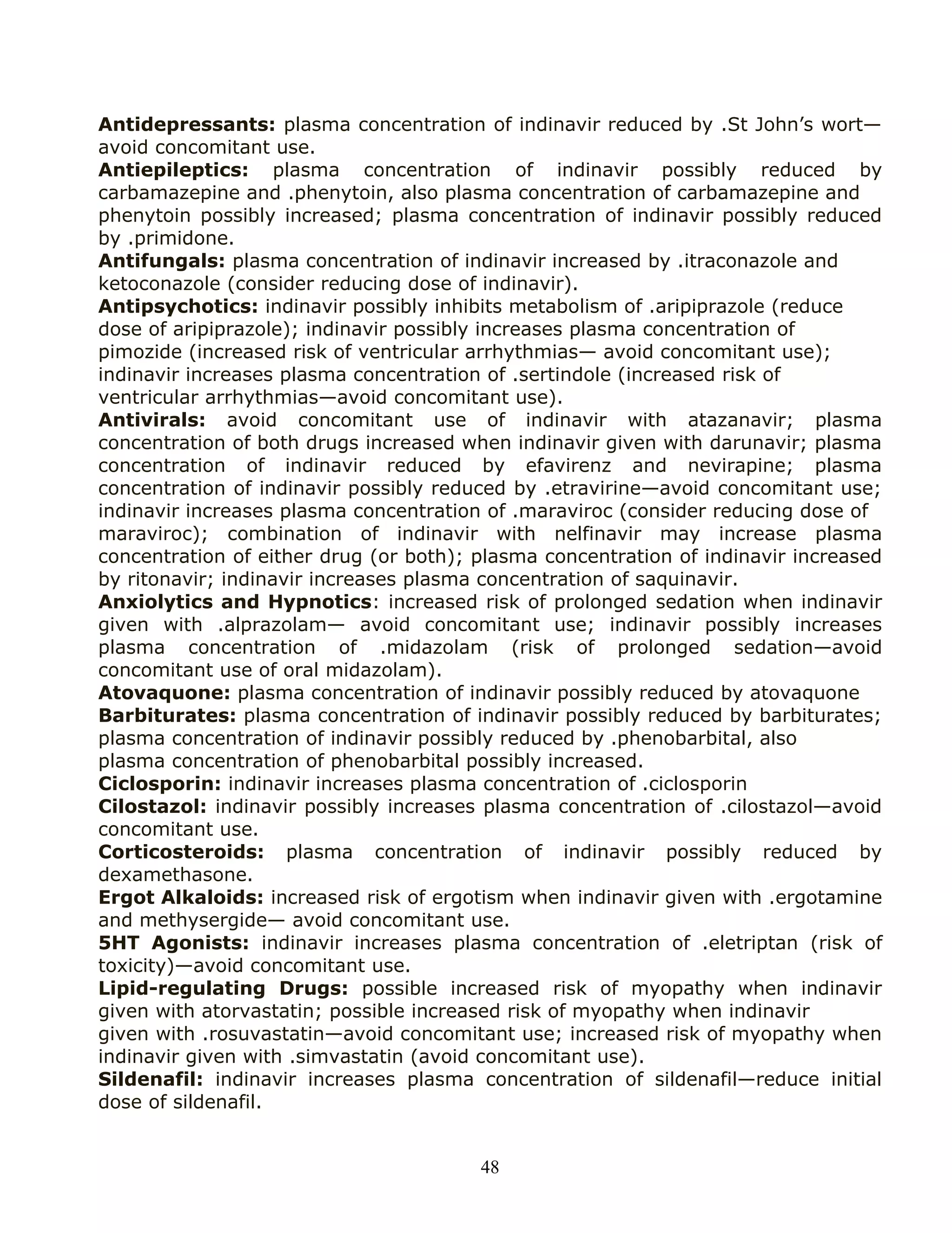 Pharmacology drug interaction hand book f | DOC