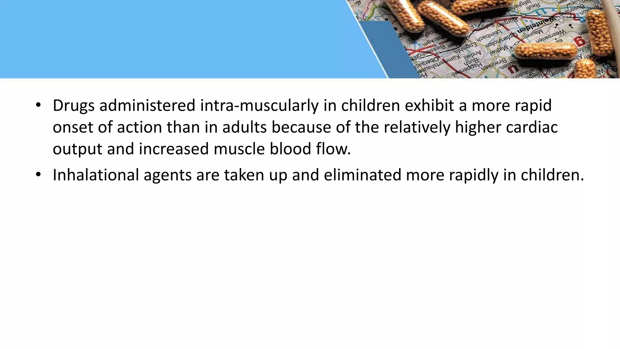 Pharmacology for pediatric anaesthesia [autosaved] | PPTX