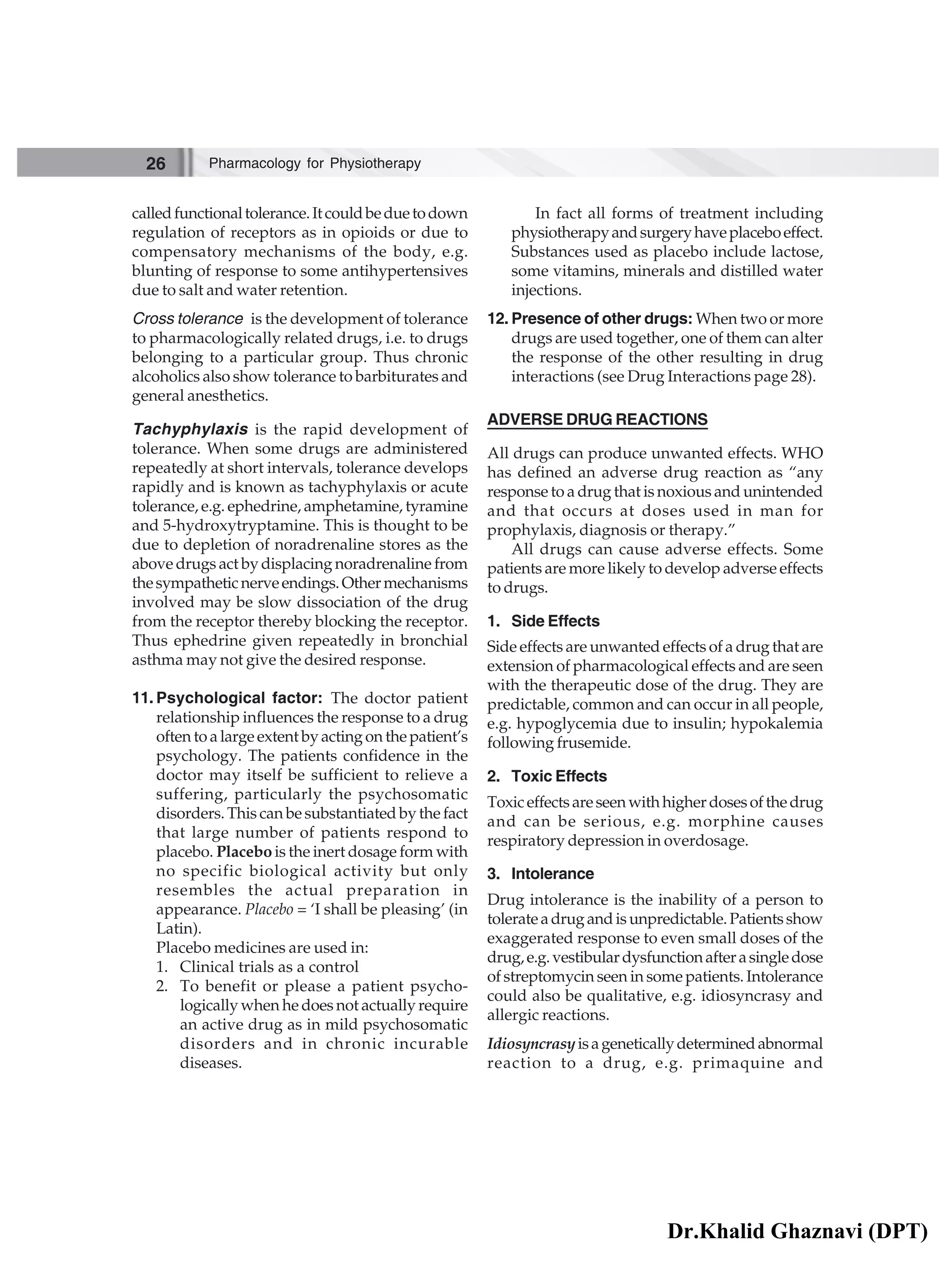 Pharmacology for Physiotherapy Book By Padmaja Udaykumar Second Edition ...