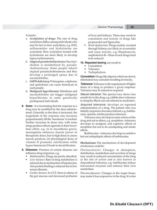 Pharmacology for Physiotherapy Book By Padmaja Udaykumar Second Edition ...