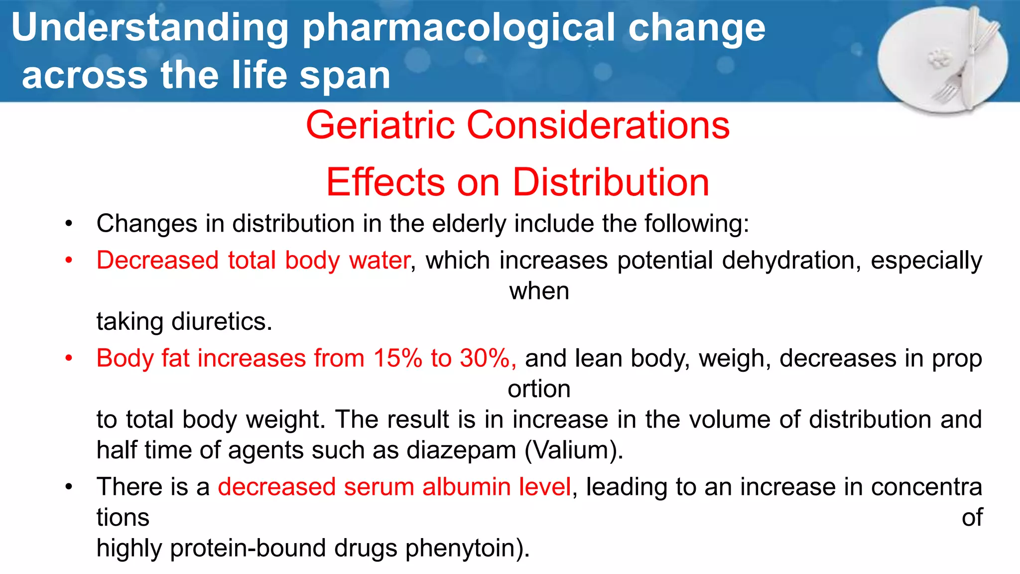 Pharmacology for rehablitition nursing in geriartic | PPTX