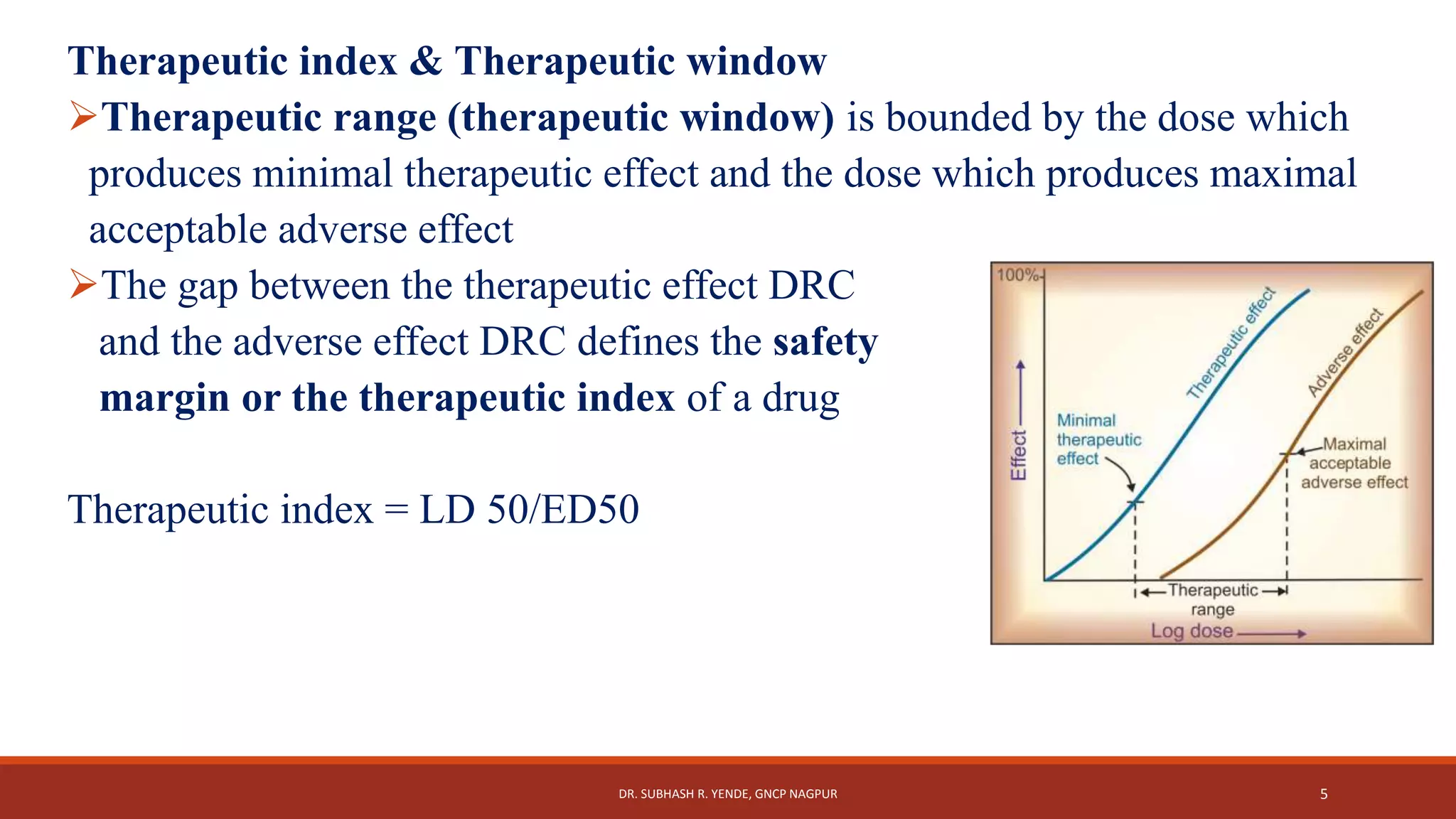 Pharmacology I Pharmacodynamics III (DRC & combine effect of drug) | PPTX