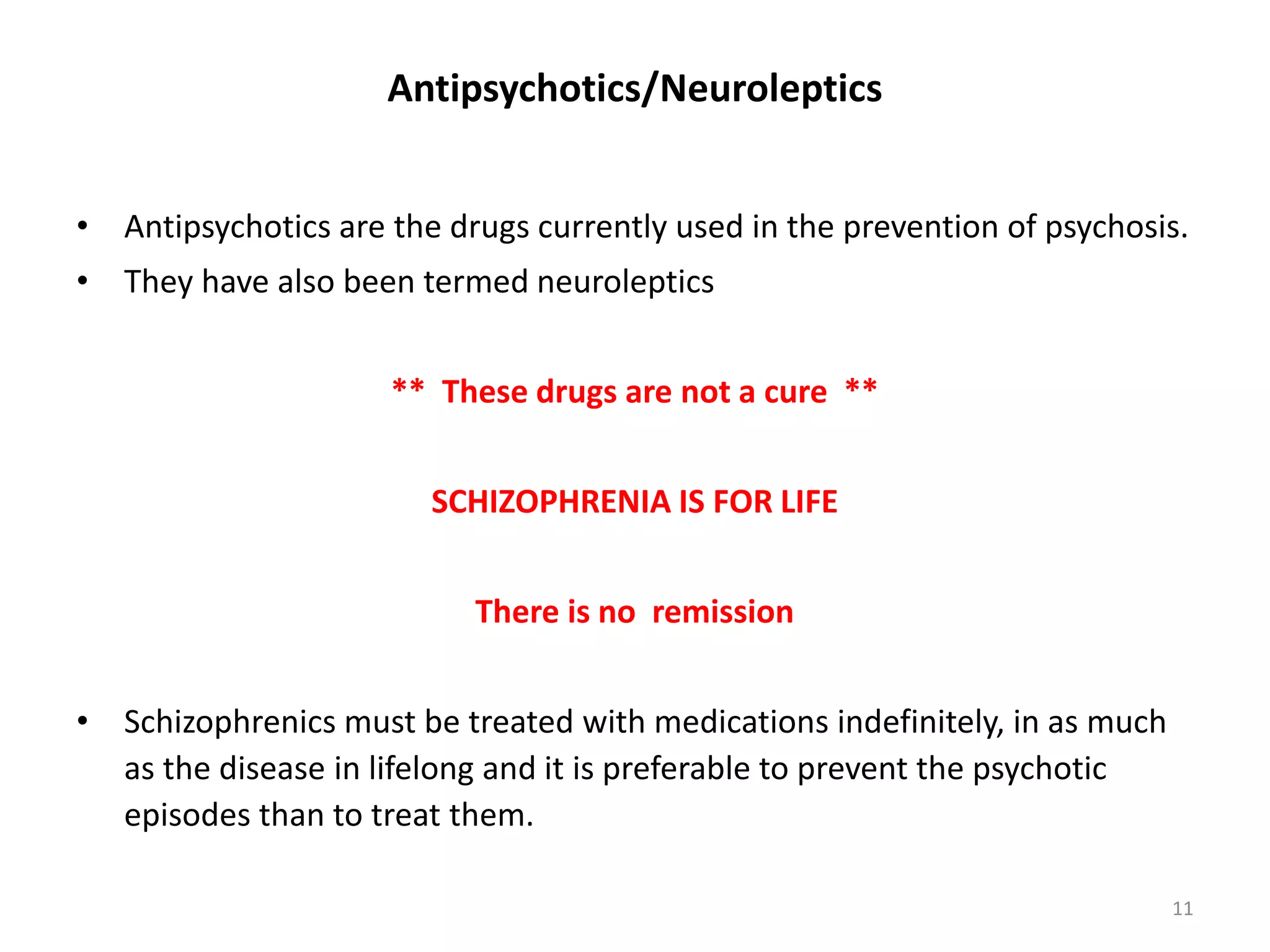 Pharmacology I, Antipsychotic (Neuroleptic) Drugs NK-Trimmed.pptx | Brain and Nervous System ...