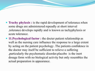 Introduction to Pharmacology for Nursing Students | PPTX