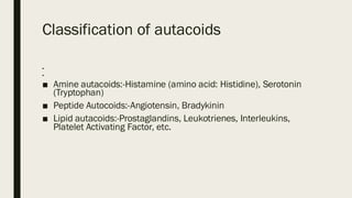 pharmacology autocoids and related drugs | PDF