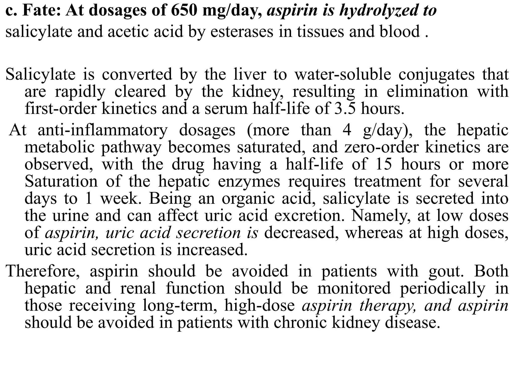 NSAID'S --ASPIRIN | PPTX