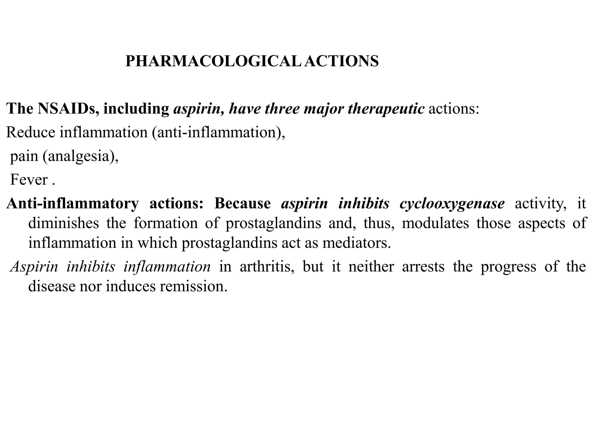 NSAID'S --ASPIRIN | PPTX