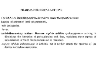 NSAID'S --ASPIRIN | PPTX
