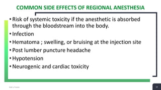 Pharmacology of anesthesia | PPTX