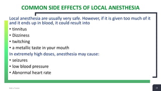Pharmacology of anesthesia | PPTX