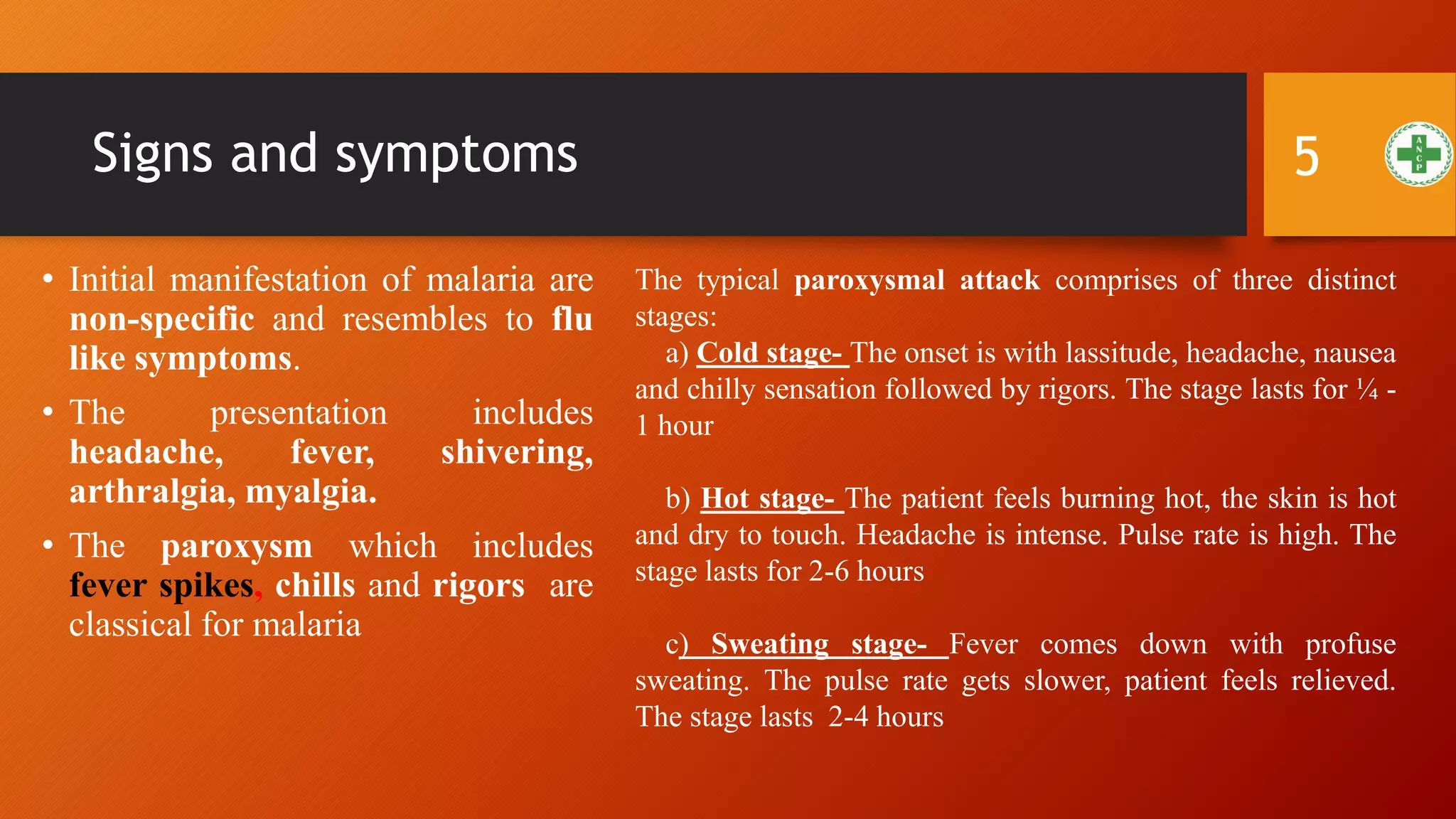 Pharmacology of anti malarial drugs | PPTX