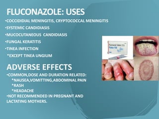 Pharmacology of antiviral and antifungal | PPTX
