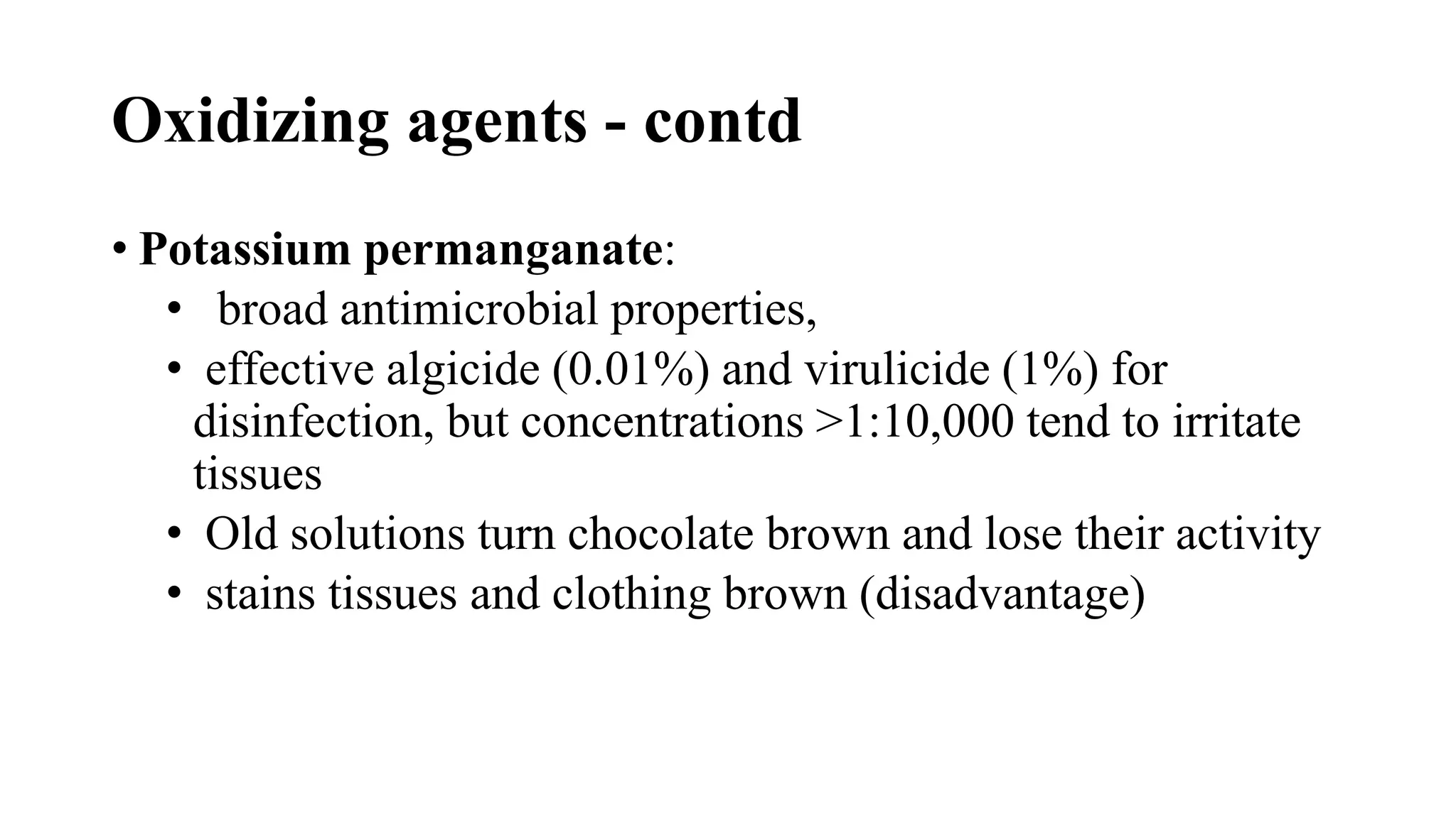 Pharmacology of commonly used antisep, disinfect, insecticide | PPTX