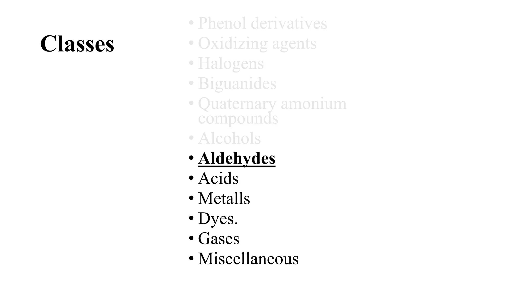 Pharmacology of commonly used antisep, disinfect, insecticide | PPTX