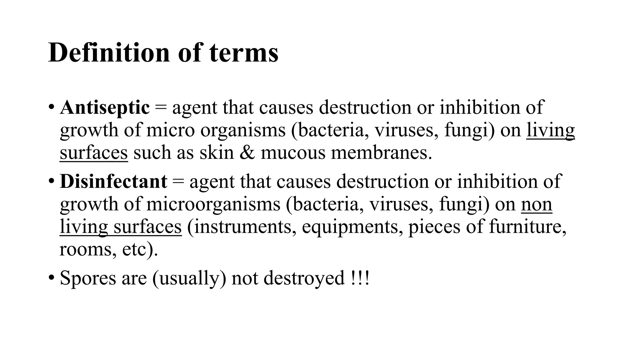 Pharmacology of commonly used antisep, disinfect, insecticide | PPTX