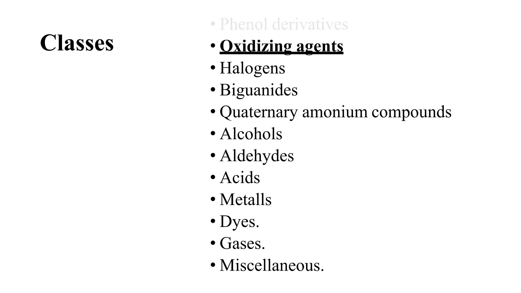Pharmacology of commonly used antiseptic, desinfection etc | PPTX