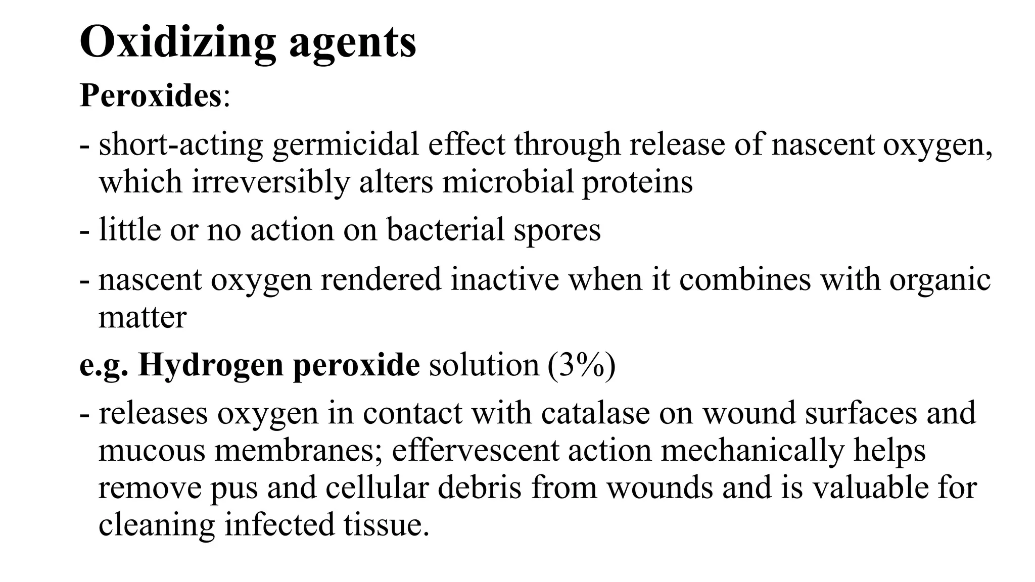 Pharmacology of commonly used antiseptic, desinfection etc | PPTX
